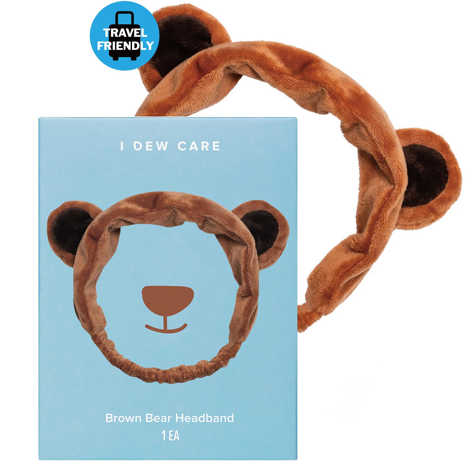 Brown Bear Headband | OVER N OVER BEAUTY